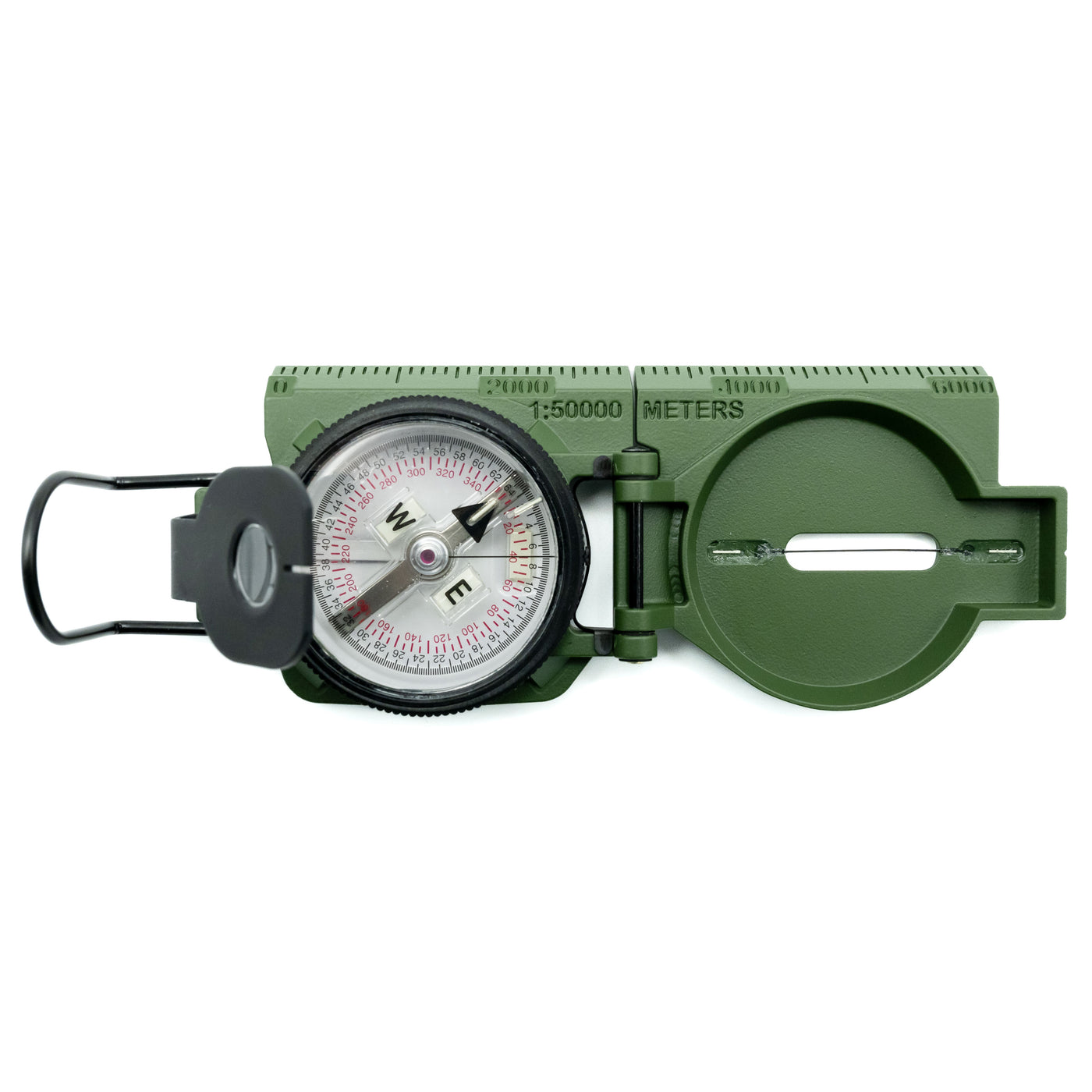 Model 94 Phosphorescent Lensatic Compass – Battle Board
